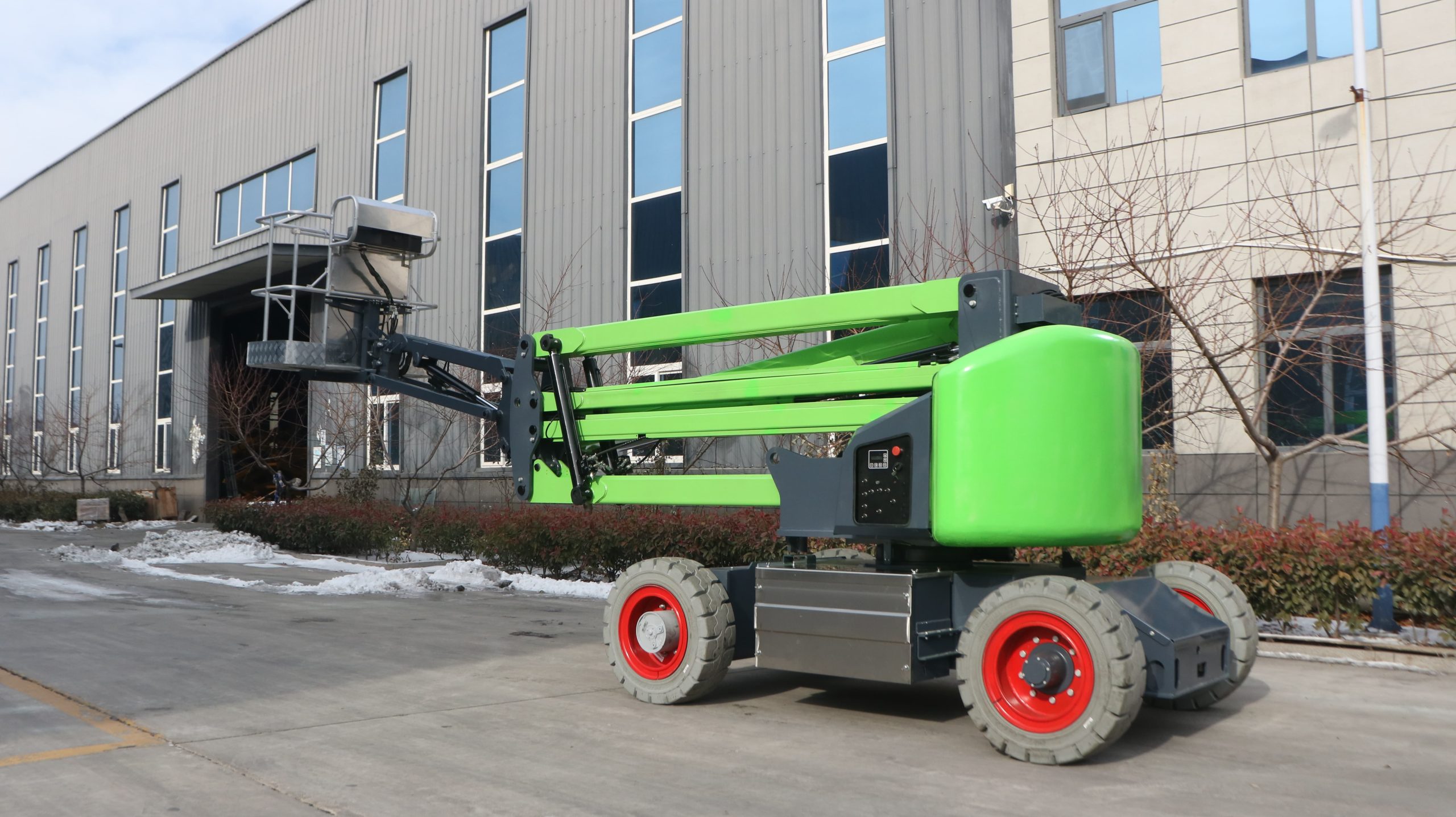 GMHLIFT Electric Boom Lift 16m-Green - GMHLIFT