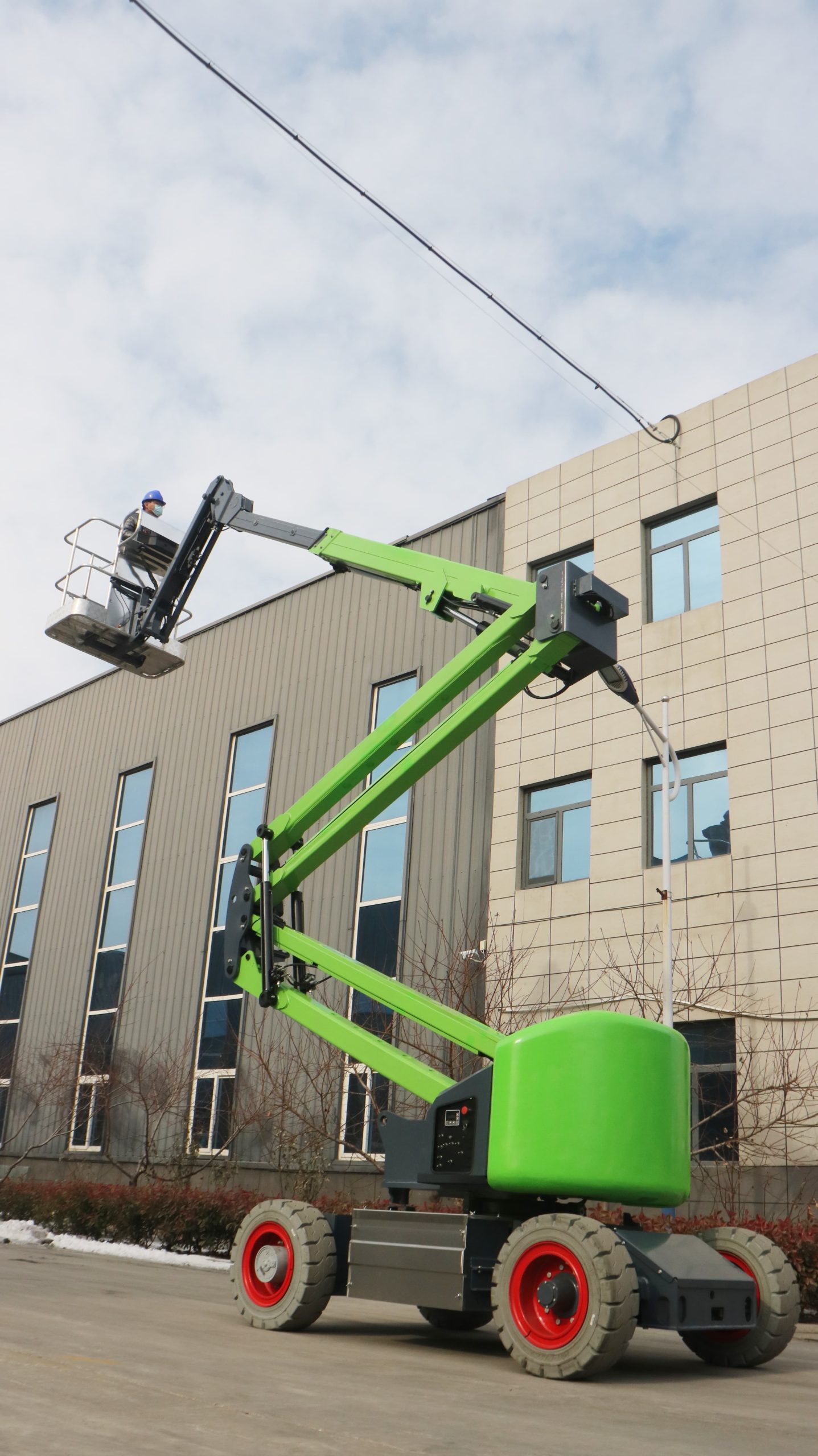 GMHLIFT Electric Boom Lift 16m-Green - GMHLIFT