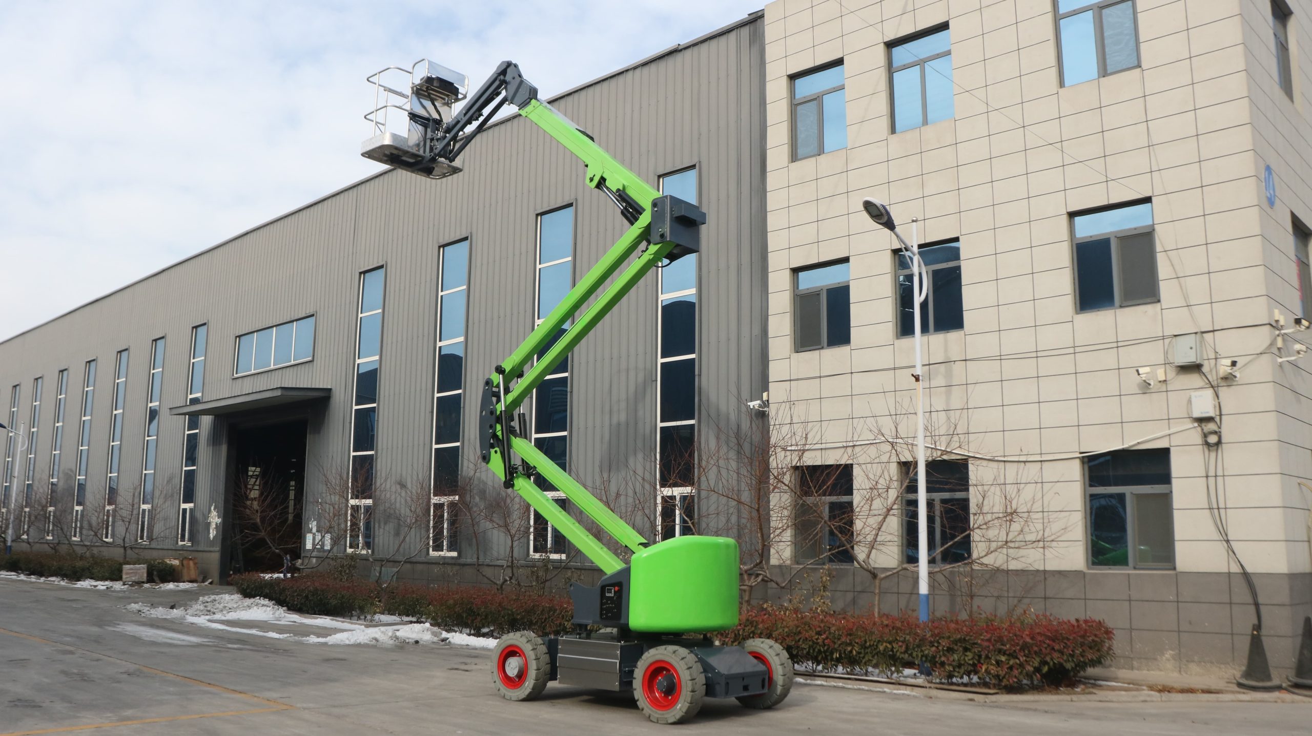 GMHLIFT Electric Boom Lift 16m-Green - GMHLIFT